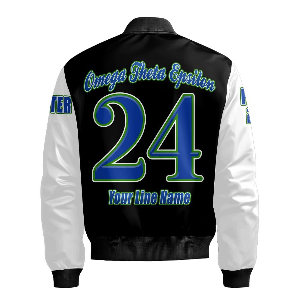 Ireishprint Omega Theta Epsilon Custom Chapter Cardigan, Custom Omega ...